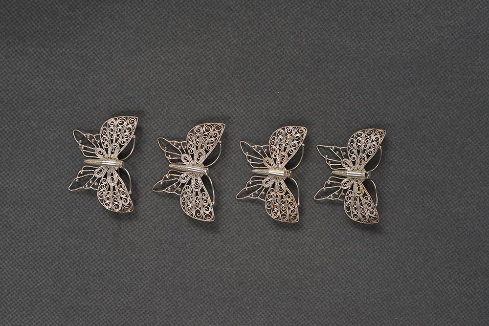 Kerongsang Rama-Rama - Kraftangan